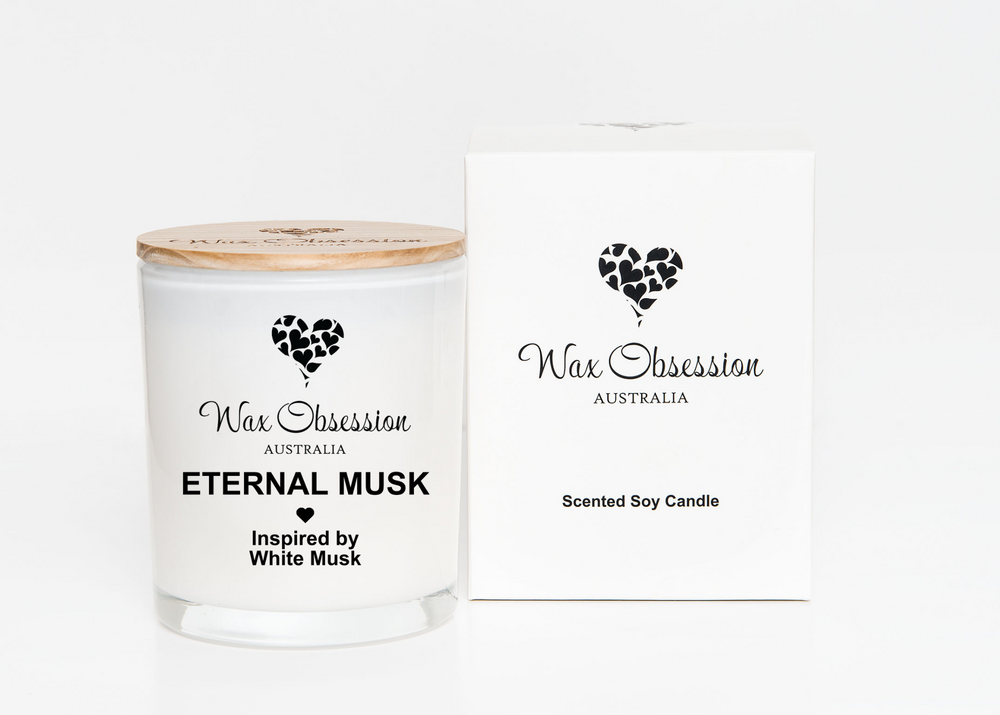 Eternal Musk Candle – White Musk Dupe | Wax Obsession
