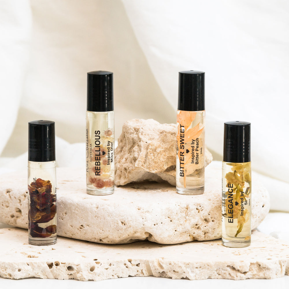 4 Pack Roll-On Perfume Oil Bundle | Designer Perfume Dupe Set